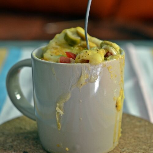 Omelette in Microwave | Mug Omelette - The Big Sweet Tooth