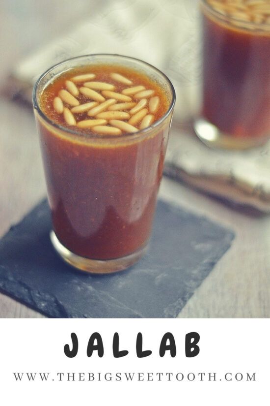 Jallab ~ Middle Eastern Date Raisin Drink - The Big Sweet Tooth