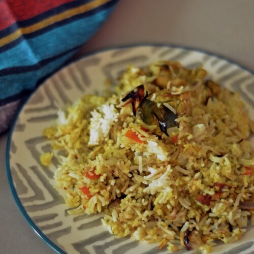 Biryani Dejaaj ~ Emirati Chicken Biriyani - The Big Sweet Tooth