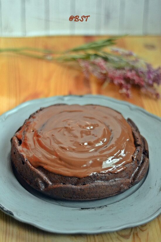 Chocolate Labneh Cake with Chocolate Ganache - The Big Sweet Tooth