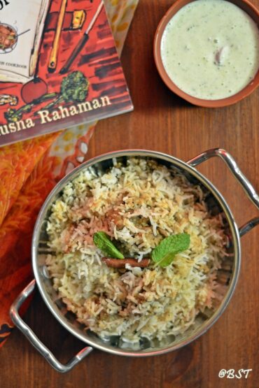 Memoni Mutton Biriyani with Chutney - The Big Sweet Tooth