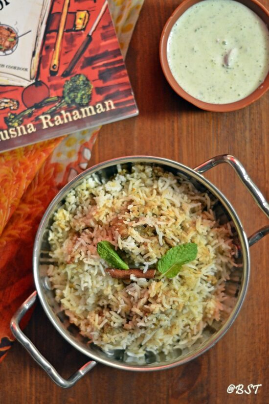 Memoni Mutton Biriyani with Chutney - The Big Sweet Tooth