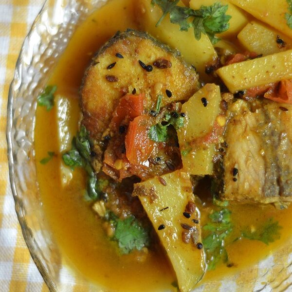 Macher Jhol ~ Bengali Fish Potato Curry - The Big Sweet Tooth