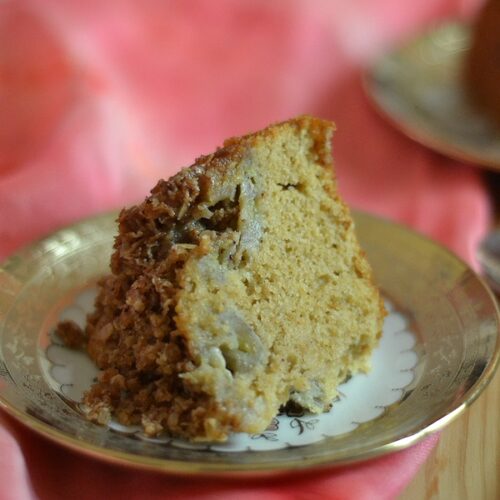 Cuca De Banana | Brazilian Banana Coffee Crumb Cake - The Big Sweet Tooth