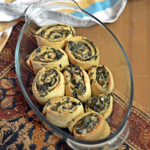 Spinach Labneh Rolls - The Big Sweet Tooth