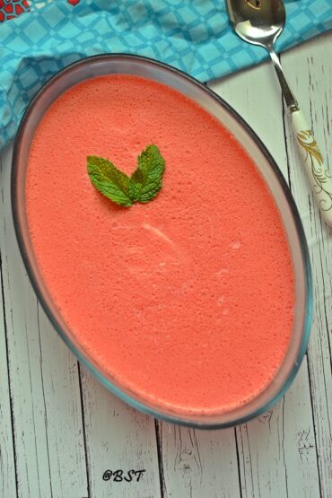 Quick Jelly Mousse Pudding - The Big Sweet Tooth