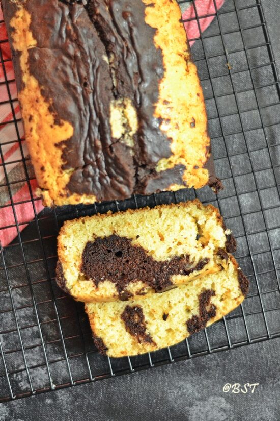 Classic Marble Cake - The Big Sweet Tooth
