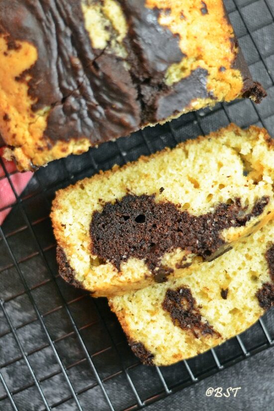 Classic Marble Cake - The Big Sweet Tooth