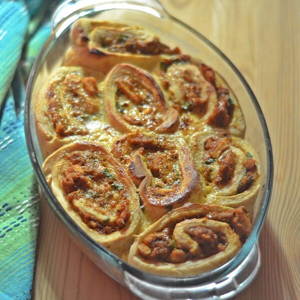 Chicken Curry Rolls - The Big Sweet Tooth