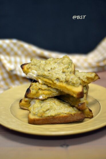 Baked Chicken Toast - The Big Sweet Tooth