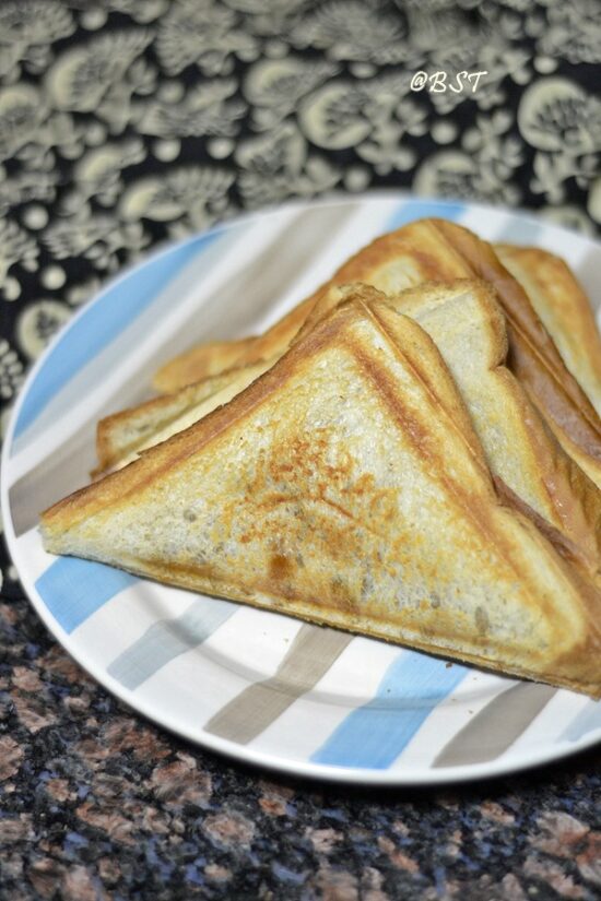 Kheema Toasties | Minced Meat Sandwich - The Big Sweet Tooth