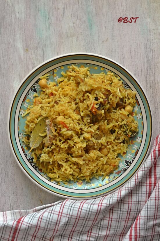 Lahm Machboos | Majboos ~ Emirati Mutton Rice - The Big Sweet Tooth