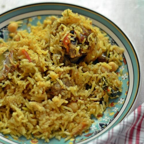 Lahm Machboos | Majboos ~ Emirati Mutton Rice - The Big Sweet Tooth