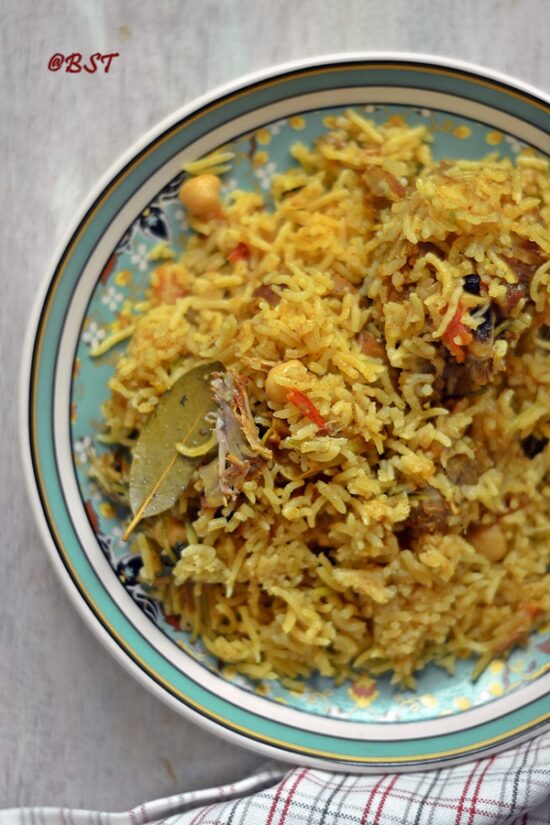Lahm Machboos | Majboos ~ Emirati Mutton Rice - The Big Sweet Tooth