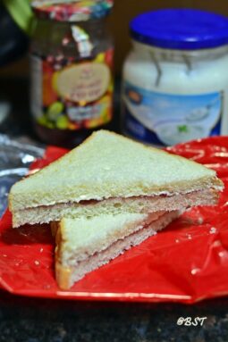 Jam and Cheese Sandwich - The Big Sweet Tooth