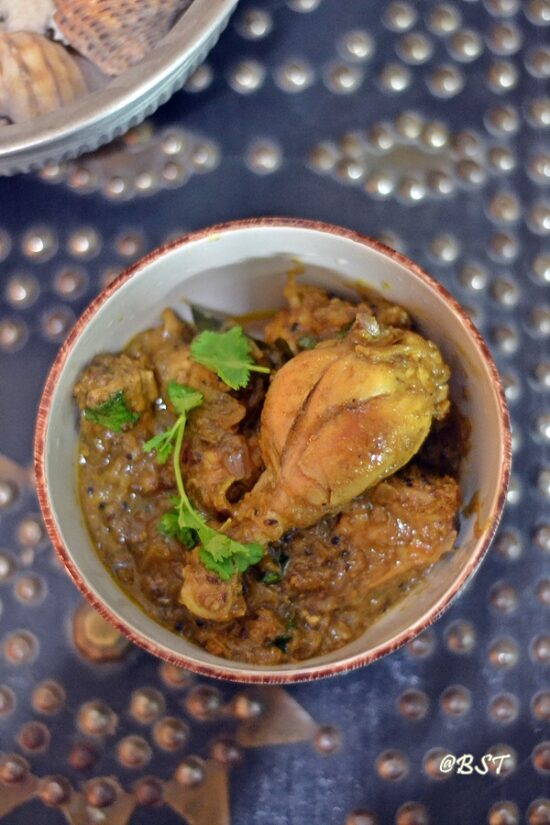 Dry Chicken Curry - The Big Sweet Tooth