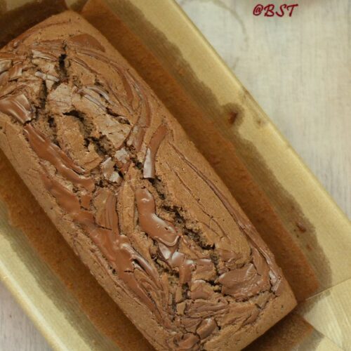 Nutella Loaf Cake - The Big Sweet Tooth