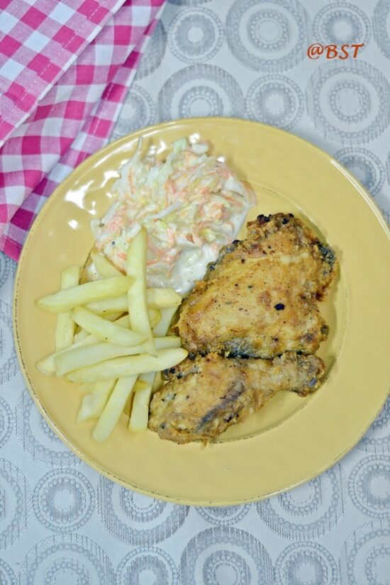 Simple Chicken Broast | Fried Chicken - The Big Sweet Tooth