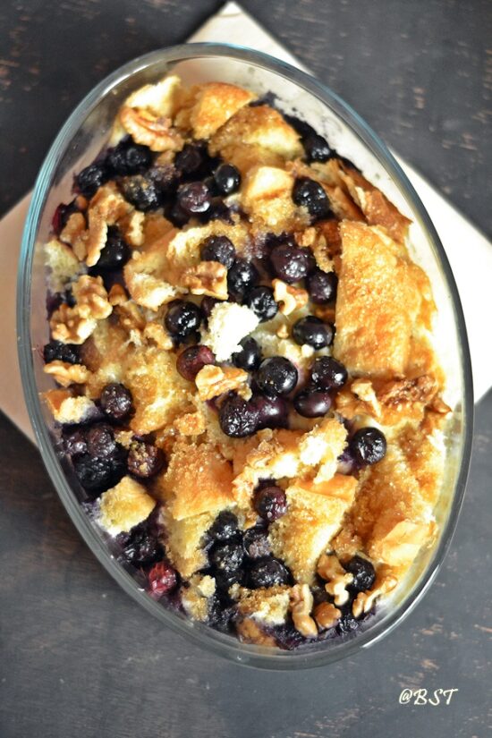 Microwave Bread Butter Pudding - The Big Sweet Tooth