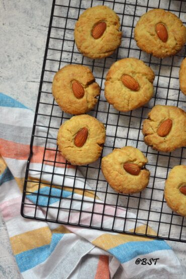 Nankhatai | Indian Ghee Cookies - The Big Sweet Tooth