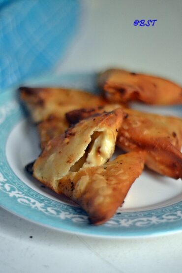 Cheese Samosas - The Big Sweet Tooth