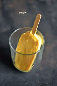 Mango Popsicles - The Big Sweet Tooth