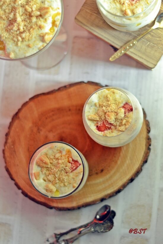 Kifaya Pudding | Pistachio Layered Pudding - The Big Sweet Tooth