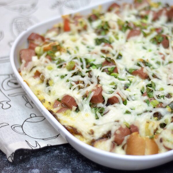 Savory Bread Pudding - The Big Sweet Tooth