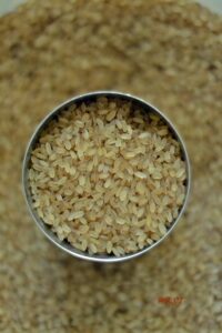 Cooking Matta Rice in a Pressure Cooker {How-To} - The Big Sweet Tooth