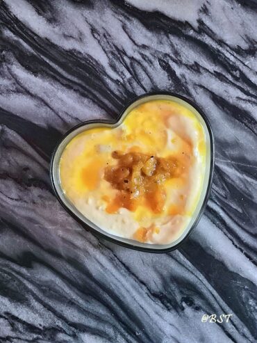 Stewed Pineapple Pudding - The Big Sweet Tooth