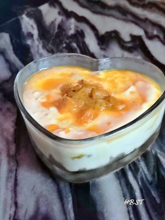 Stewed Pineapple Pudding - The Big Sweet Tooth