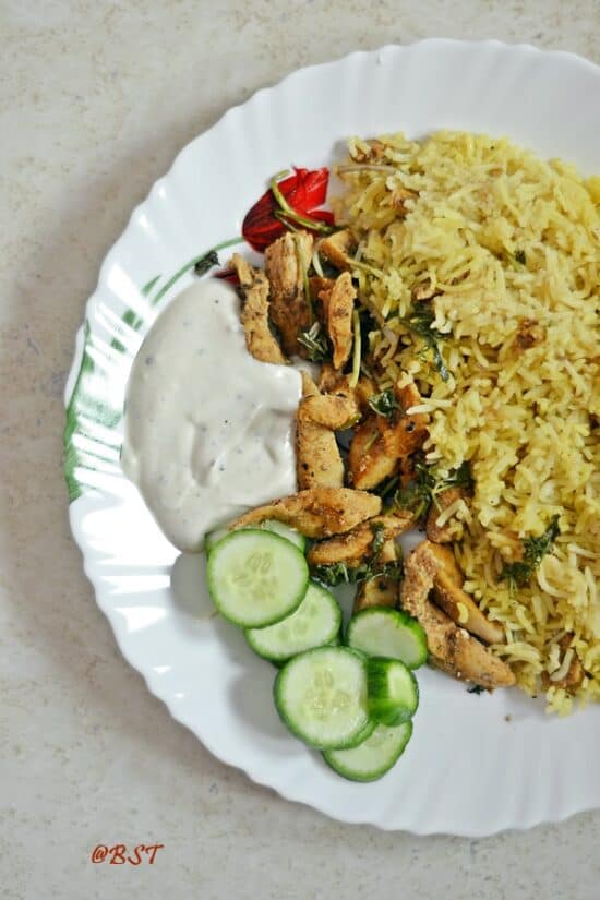Shawarma Rice - The Big Sweet Tooth