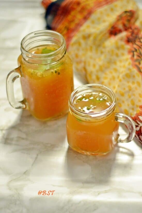 Passion Fruit Iced Tea - The Big Sweet Tooth