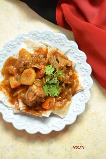 Thareed Lahm | Tharid ~ Emirati Meat Stew - The Big Sweet Tooth