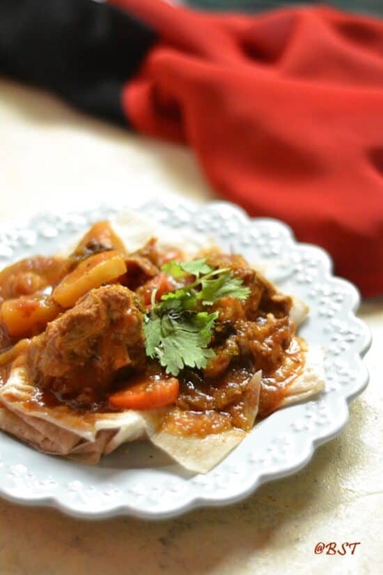 Thareed Lahm | Tharid ~ Emirati Meat Stew - The Big Sweet Tooth