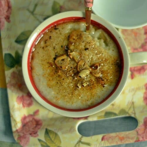Burnt Garlic Savory Oats | Easy Breakfast Oats - The Big Sweet Tooth