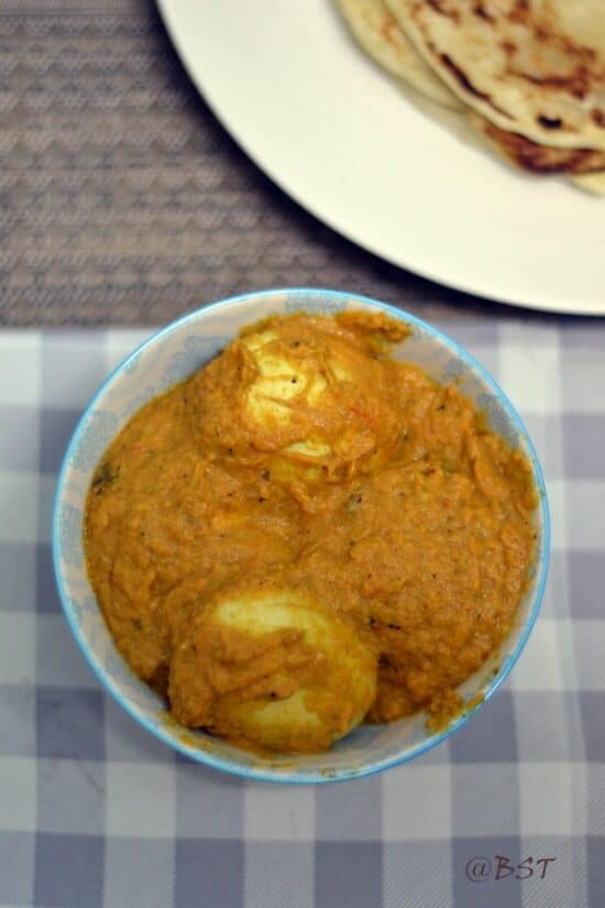 Egg Butter Masala | Egg Makhani - The Big Sweet Tooth