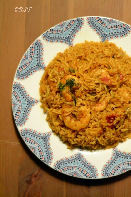 Majboos Rubyan | Emirati Prawns (Shrimp) Machboos - The Big Sweet Tooth