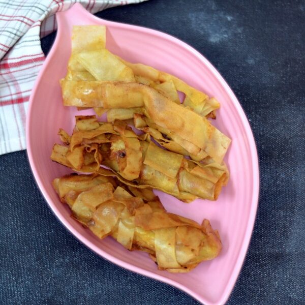 Chicken Pottitherichath | Threaded Chicken Fingers - The Big Sweet Tooth