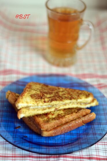 Cheesy Zaatar French Toast - The Big Sweet Tooth