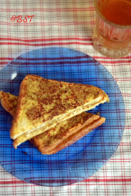 Cheesy Zaatar French Toast - The Big Sweet Tooth