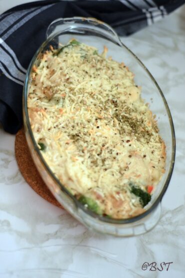 Easy Chicken and Vegetable Casserole - The Big Sweet Tooth