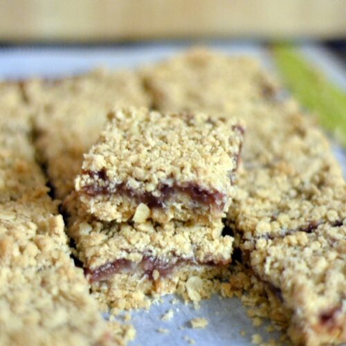 Easy Jam Bars - The Big Sweet Tooth