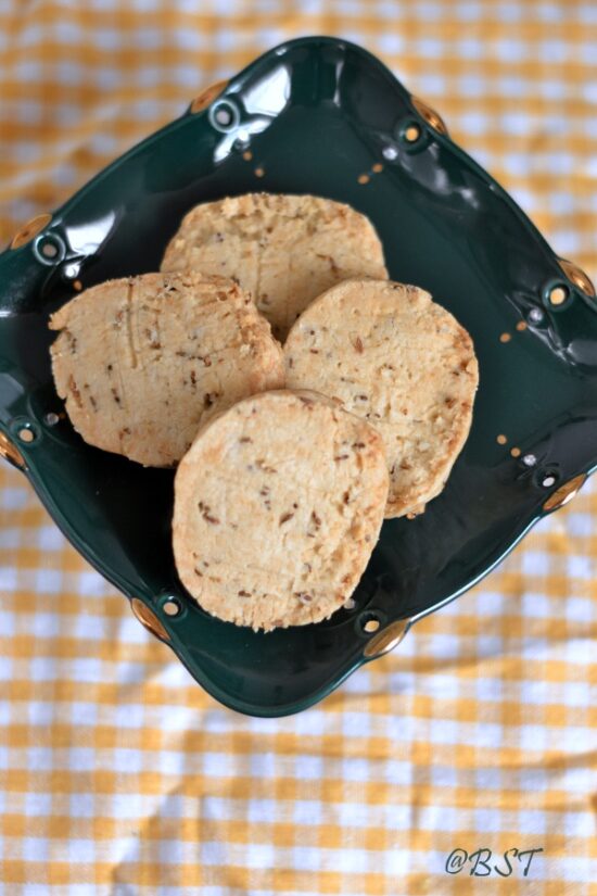 Jeera Biscuits | Salty Cumin Cookies - The Big Sweet Tooth