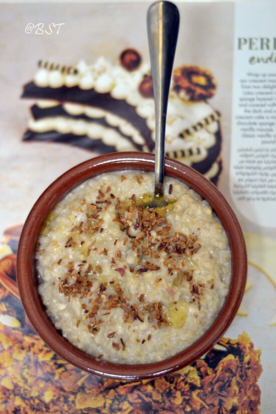 Emirati Jareesh | Broken Wheat with Chicken and Yogurt - The Big Sweet ...