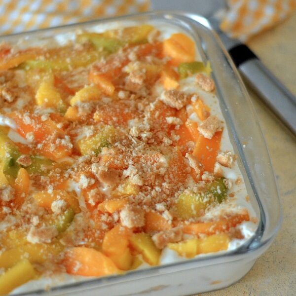 Mango Float | Mango Biscuit Pudding - The Big Sweet Tooth