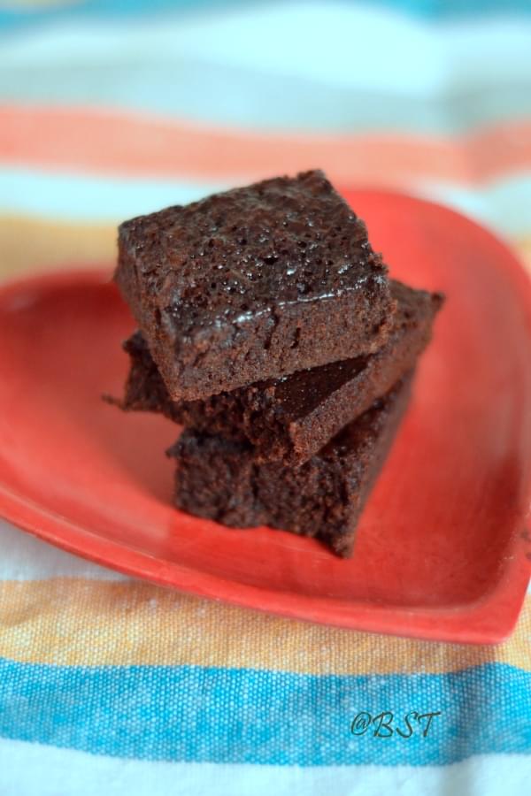 Chocolate Syrup Brownies | Easy Chocolate Sauce Brownies - The Big ...